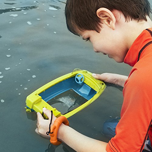 Educational Insights GeoSafari Underwater Explorer Boat, Magnifier Bottom To Explore, Ages 3+