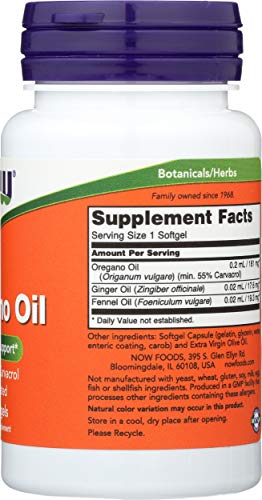 Now Foods Oregano Oil Enteric Coated Sg, 90 CT