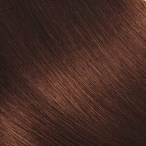 Garnier Olia Oil Powered Permanent Hair Color, 5.35 Medium Golden Mahogany