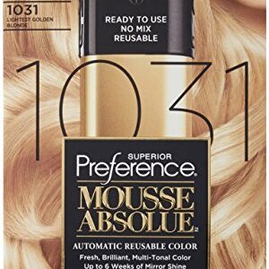 L'Oreal Paris Superior Preference Mousse Absolue, 1031 Lightest Golden Blonde