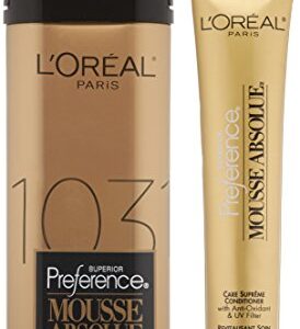 L'Oreal Paris Superior Preference Mousse Absolue, 1031 Lightest Golden Blonde