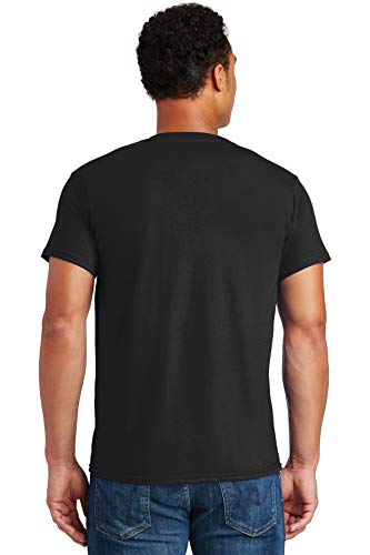 Hanes Men's Nano Premium Cotton T-Shirt (Pack of 2), Black, X-Large