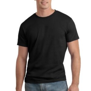 Hanes Men's Nano Premium Cotton T-Shirt (Pack of 2), Black, X-Large