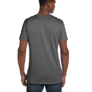 Hanes Men's Big and Tall Nano Premium Cotton T-Shirt (Pack of 2), Smoke Gray, 3X-Large