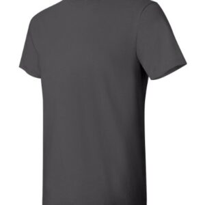 Hanes Men's Big and Tall Nano Premium Cotton T-Shirt (Pack of 2), Smoke Gray, 3X-Large