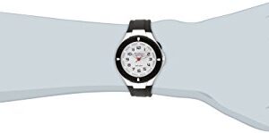 Armitron Sport Women's 25/6416BLK Easy-to-Read Dial Black Resin Strap Watch