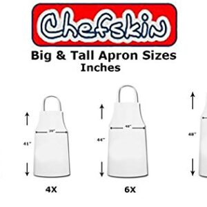 Children Chef Set Apron Hat Small (Small (Fits 2-7 Year Olds)) White