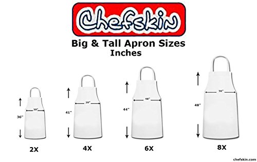 Children Chef Set Apron Hat Small (Small (Fits 2-7 Year Olds)) White