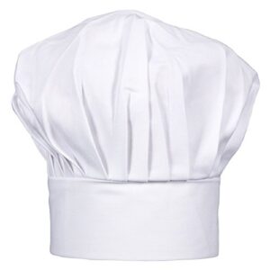 Children Chef Set Apron Hat Small (Small (Fits 2-7 Year Olds)) White