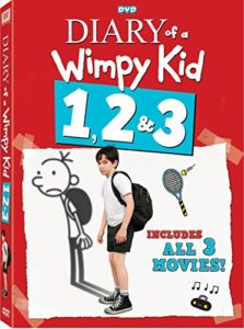 diary of a wimpy kid 1, 2 & 3