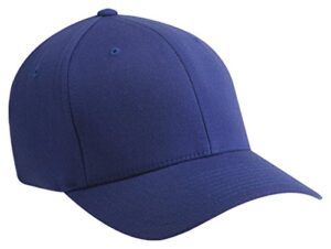 flexfit 6477 wool blend cap - large/x-large (royal)