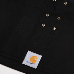 Carhartt mens Firm Duck Waist work utility aprons, Black, Medium US