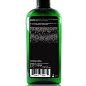 Brickell Men's Purifying Charcoal Face Wash for Men, Natural and Organic Daily Facial Cleanser, 8 Ounce, Scented