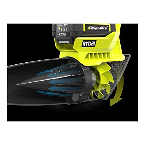 Ryobi RY40402A 155 mph 300 CFM 40-Volt Lithium-ion Cordless Jet Fan Blower (TOOL ONLY- Battery and Charger NOT included)