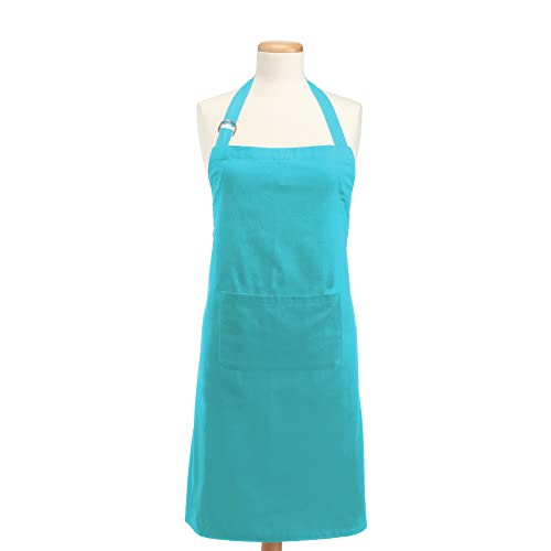 DII Everyday Basic Kitchen Collection, Chef Apron, Aqua