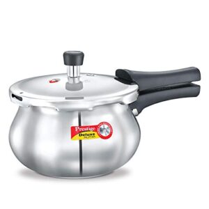 prestige prsah2 pressure cooker, small, silver