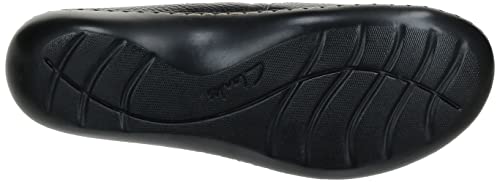 Clarks Women's Ashland Lane Q Slip-On Loafer, Black, 9 M US