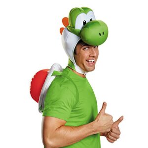 disguise men's yoshi costume accessory kit - adult, green, one size