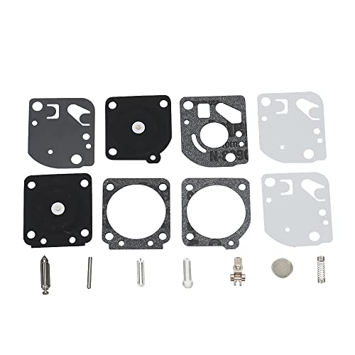 HIPA Carburetor Rebuild Kit with Primer Bulb for ZAMA Carbs Ryobi Ryan IDC Homelite # RB-29