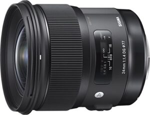 sigma 24mm f/1.4 dg hsm art lens for canon ef