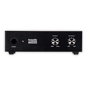 acoustic audio ws1005 passive subwoofer amp 200 watt amplifier for home theater