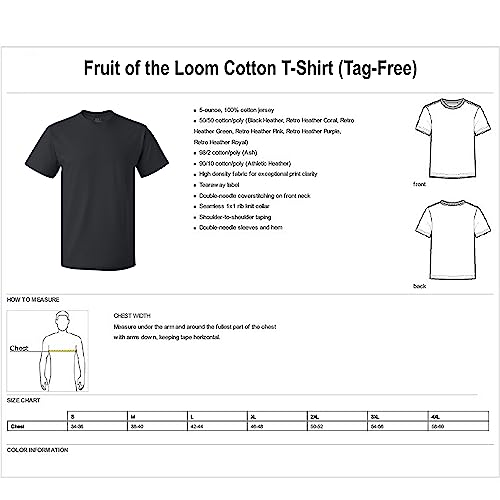 Fruit of the Loom Men's Tag-Free Cotton Undershirts, Regular-Crew-4 Pack White, Small