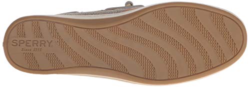 Sperry Womens Songfish Boat Shoe, Linen Oat, 9