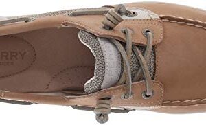 Sperry Womens Songfish Boat Shoe, Linen Oat, 9