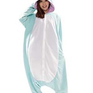 Narwhal Kigurumi - Adult Costume Blue