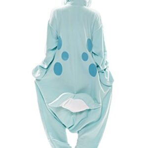 Narwhal Kigurumi - Adult Costume Blue