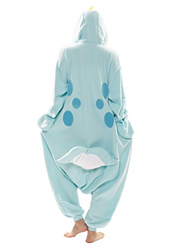 Narwhal Kigurumi - Adult Costume Blue