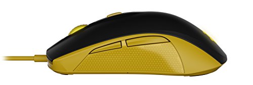 SteelSeries Rival 100, Optical Gaming Mouse - Proton Yellow