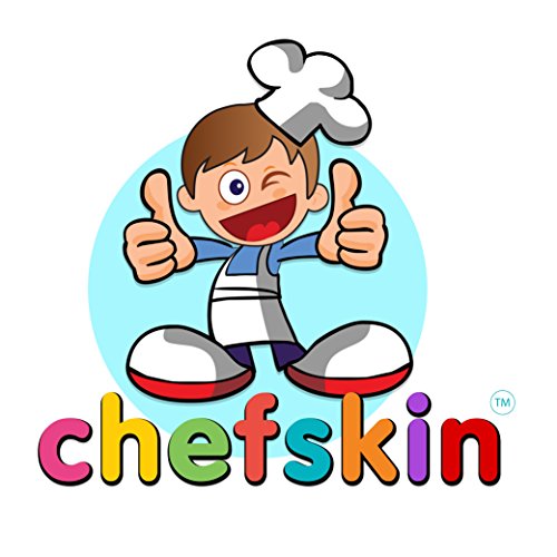 CHEFSKIN Baby Toddler Chef Set Includes Apron and Hat White Set