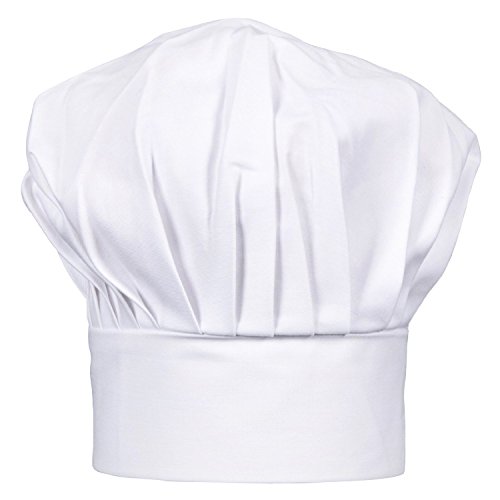 CHEFSKIN Baby Toddler Chef Set Includes Apron and Hat White Set