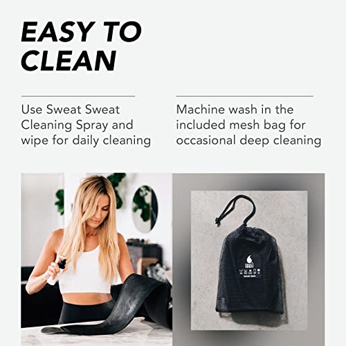 Sports Research Sweet Sweat Waist Trimmer Get More from Your Workout - Sweat Band Increases Stomach Temp to Cut Water Weight - Gym Waist Trainer Belt for Women & Men - Faja para Hacer Ejercicios