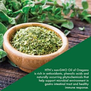 Health Thru Nutrition Oil of Oregano 120 Mini-Softgels | Wild Harvested | European 40:1 Origanum Vulgare Equivalent to 600mg Oregano in Extra Virgin Olive Oil | Non-GMO Gluten Free (Pack of 120)