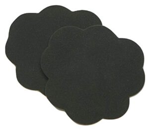 foot petals - tip toes - single packs-black iris kit