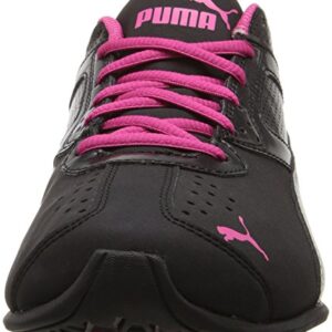 PUMA Women's Tazon 6 WN's fm Cross-Trainer Shoe, Black Silver/Beetroot Purple, 8 M US