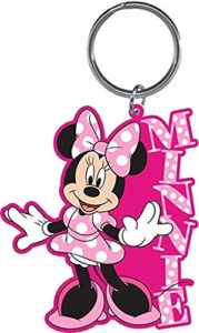 disney minnie mouse standing laser cut keychain key chain