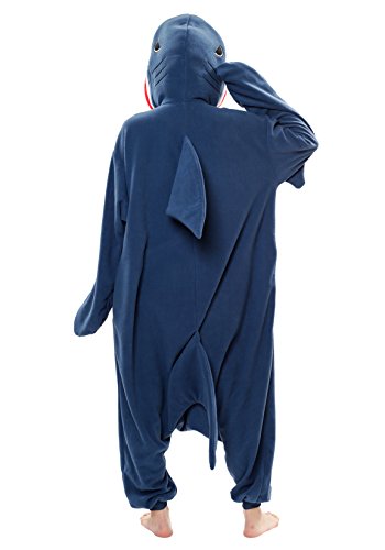 SAZAC Shark Kigurumi - Onesie Jumpsuit Halloween Costume