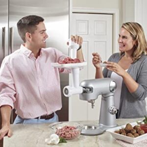 Cuisinart MG-50 Meat Grinder Attachment for SM-50 and SMD-50 Series, White