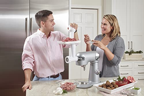 Cuisinart MG-50 Meat Grinder Attachment for SM-50 and SMD-50 Series, White