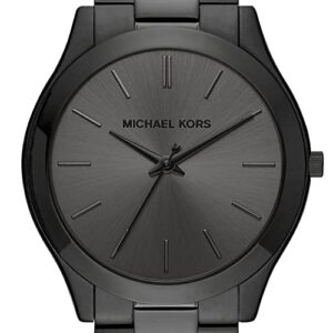 Michael Kors Men's Slim Runway Black Watch MK8507