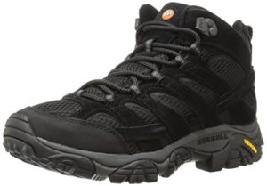 merrell men's moab 2 vent mid hiking boot, black night, 11.5 m us