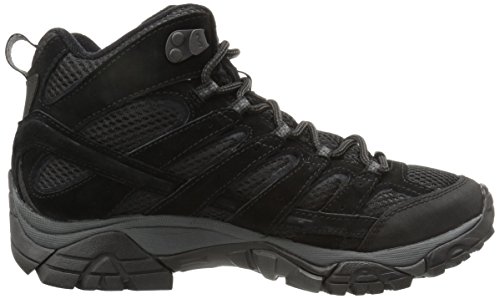 Merrell Men's Moab 2 Vent Mid Hiking Boot, Black Night, 11.5 M US