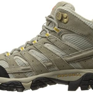 Merrell Women's Moab 2 Vent Mid Hiking Boot, Taupe, 8 W US