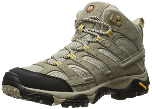 Merrell Women's Moab 2 Vent Mid Hiking Boot, Taupe, 8 W US