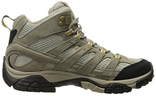 Merrell Women's Moab 2 Vent Mid Hiking Boot, Taupe, 8 W US