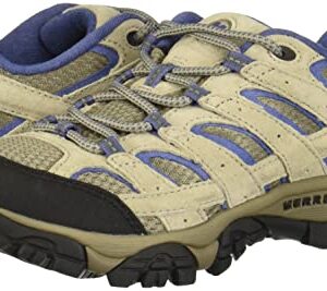 Merrell Women's Moab 2 Vent, Aluminum/Marlin, 6.5 M