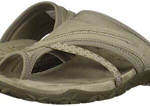 Merrell Women's Terran Post II Athletic Sandal, Taupe, 8 M US